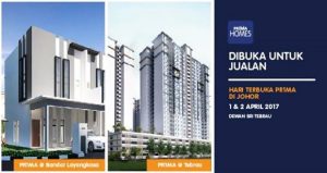 Hari Terbuka PR1MA di Dewan Sri Tebrau 1 dan2 april 2017 – Zikri Husaini