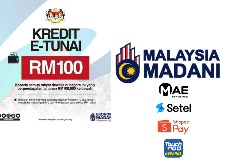 CARA UNTUK REDEEM E-WALLET RM100.00- MAE, SETEL , SHOPEE PAY, DAN TOUCH ...